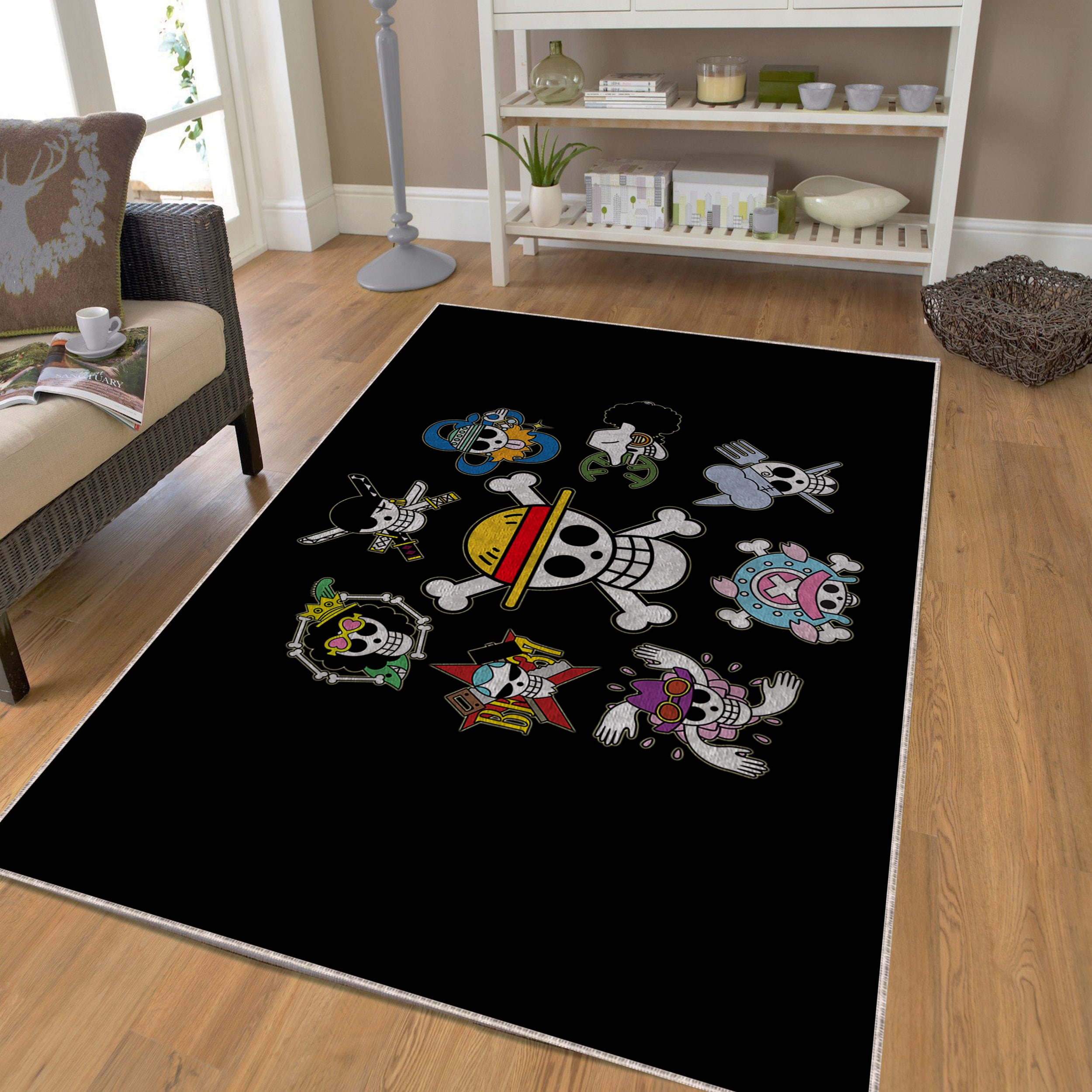 Anime Pirates Rug, Anime Rug, Anime Decoration, New Years Gift for ...