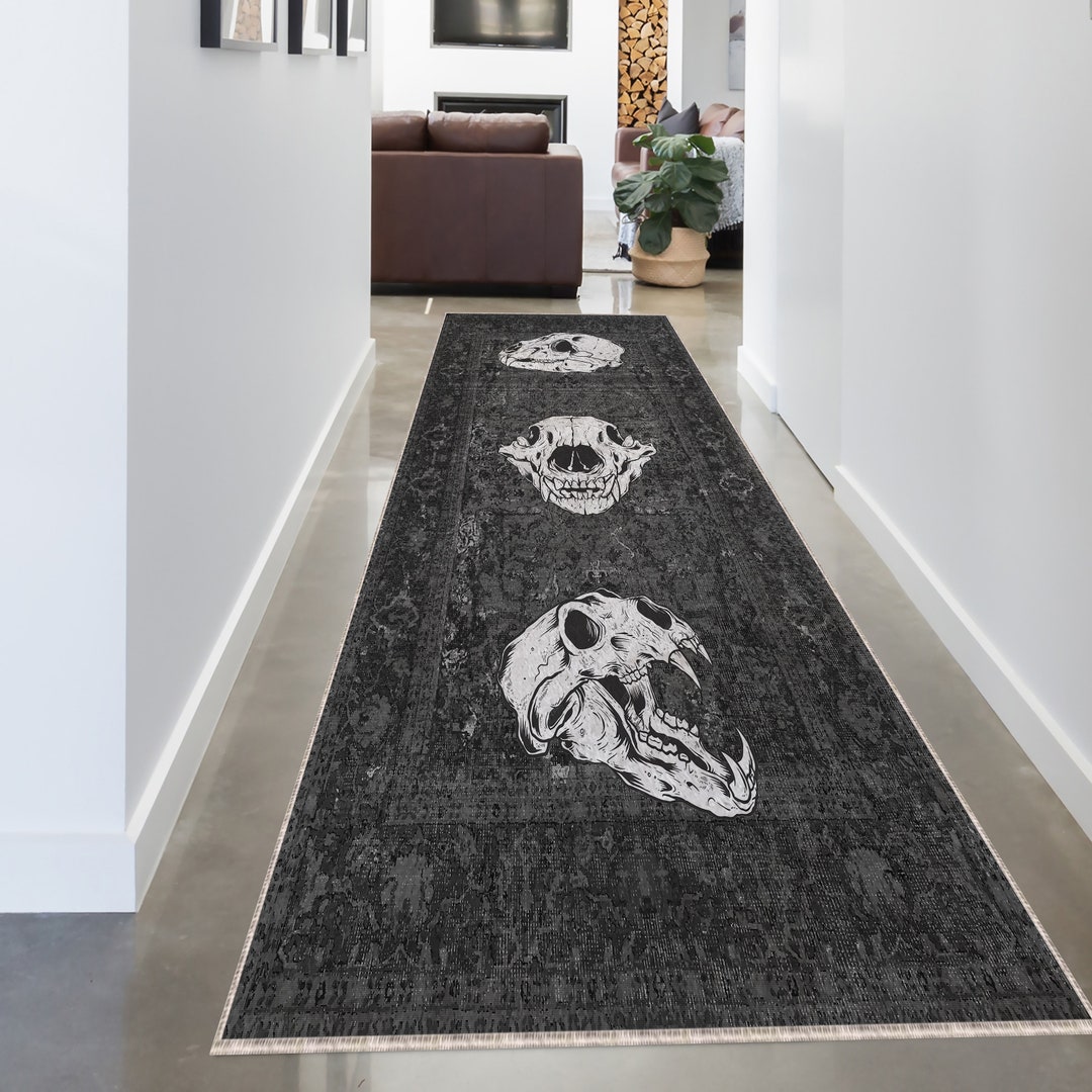 Gothic Runner Area Rug, Gothic Decoration Rug - Etsy