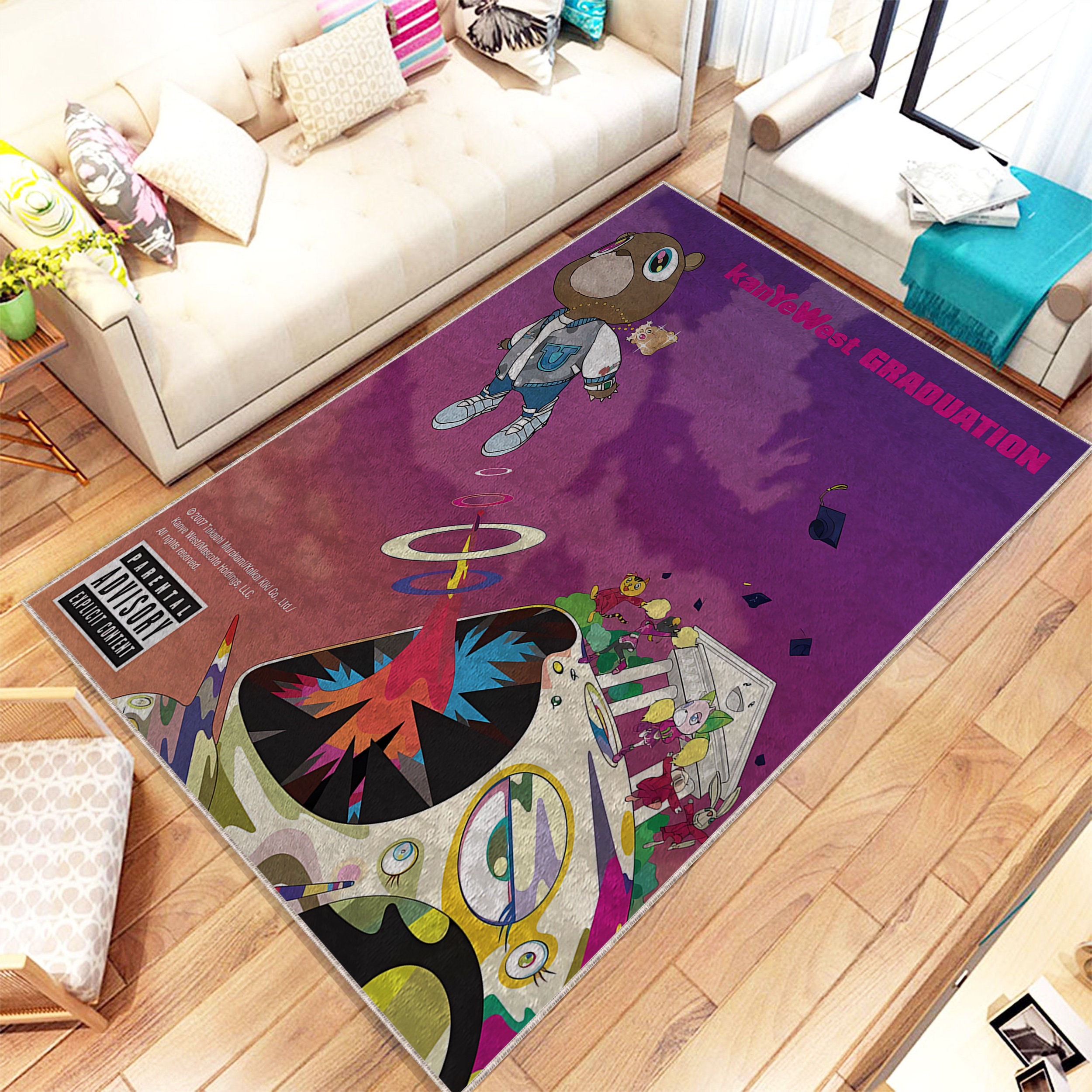 Hip-hop Album Cover Rug, Hip-hop Album Cover Decoration, Custom Album ...