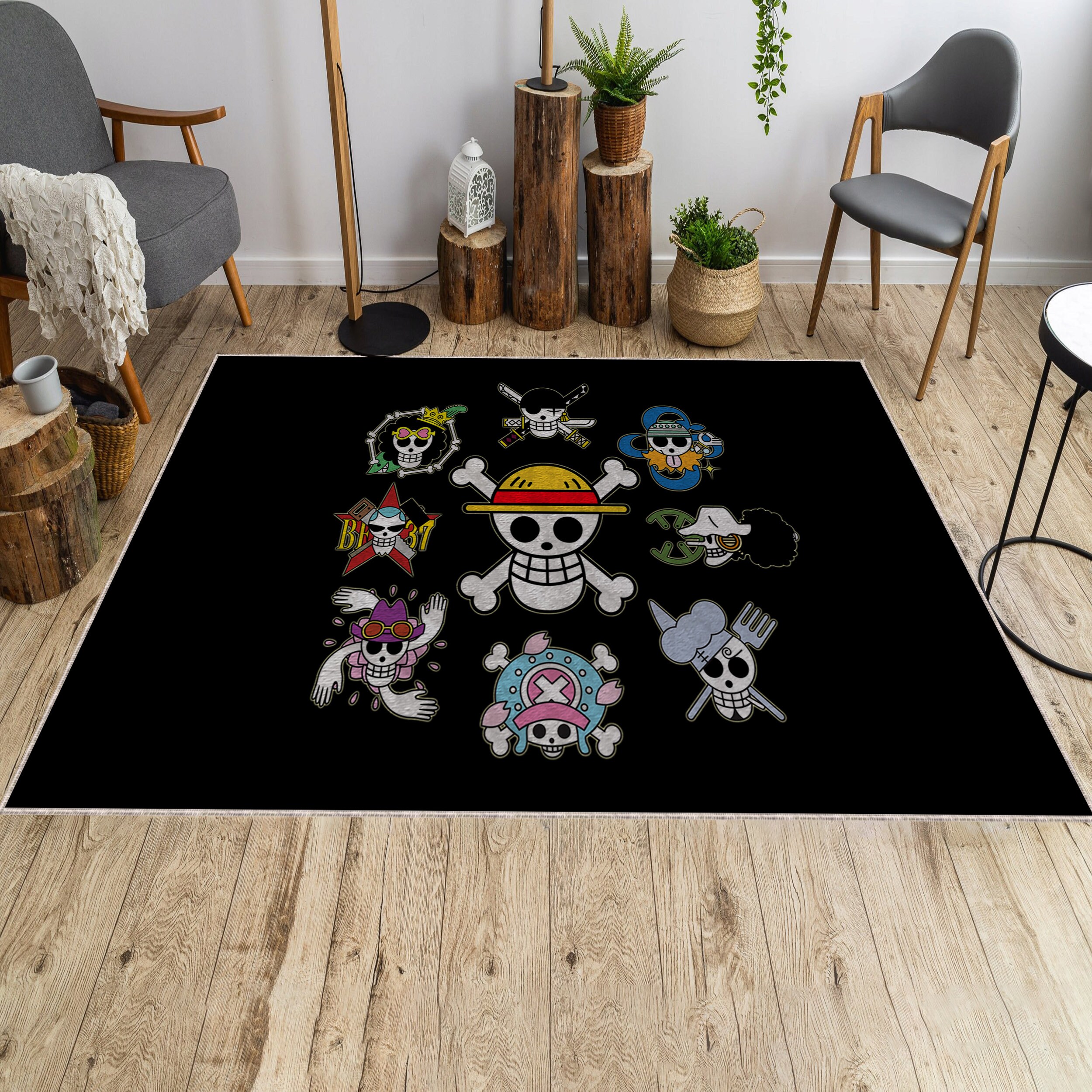 Anime Pirates Rug, Anime Rug, Anime Decoration, New Years Gift for ...