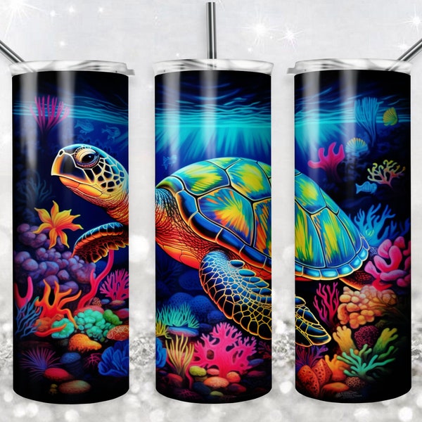 Sea Turtle 3d Art - Etsy