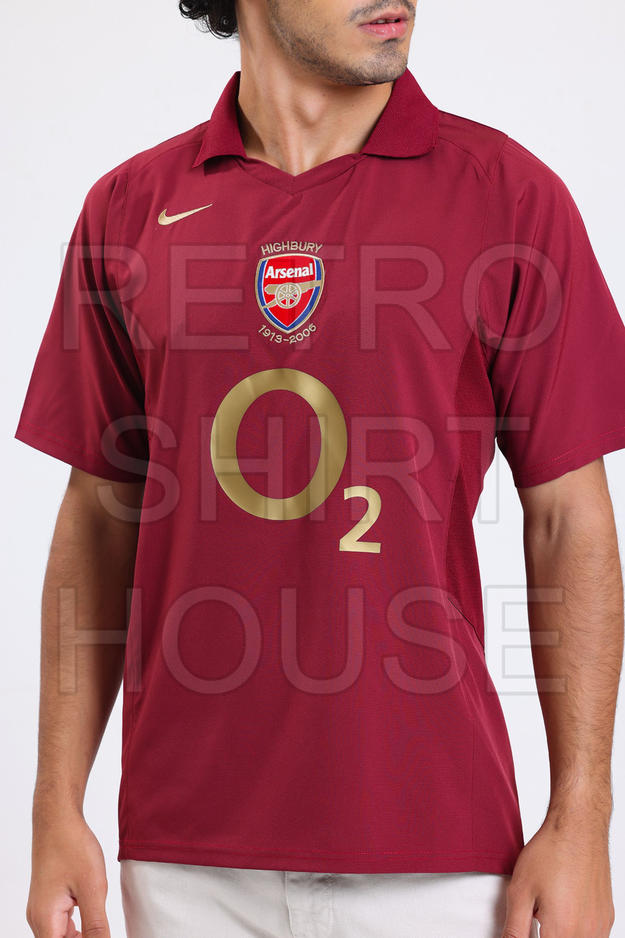 Thierry Henry Retro Arsenal Kit Highbury Jersey 2005-2006 - Etsy UK