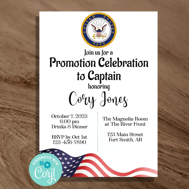 Navy Party - Etsy