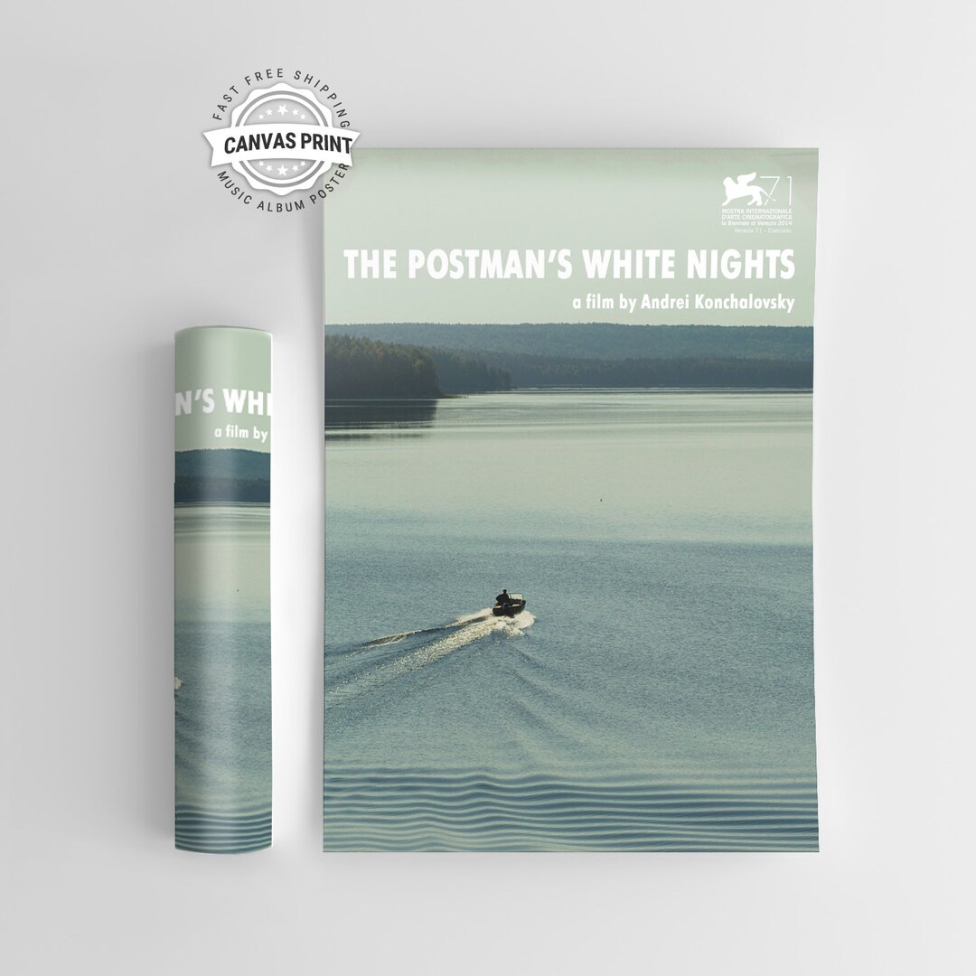 The Postman's White Nights Movie Poster / Wall Art / Room Decor / High ...