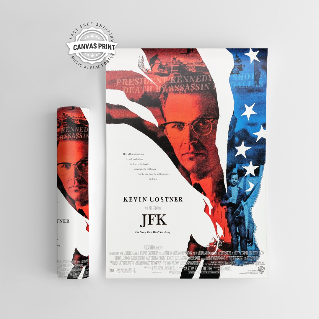 JFK Movie Poster / Wall Art / Room Decor / High Quality Movie Cover Print / A4 / A3 / A2 / A1 - Etsy