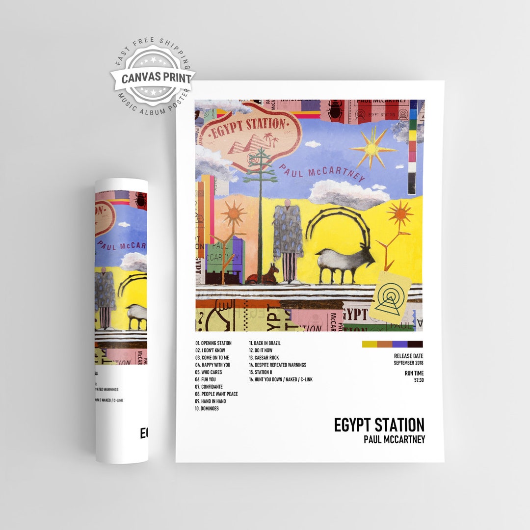 Egypt Station-paul Mccartney Music Album Poster / High Quality - Etsy