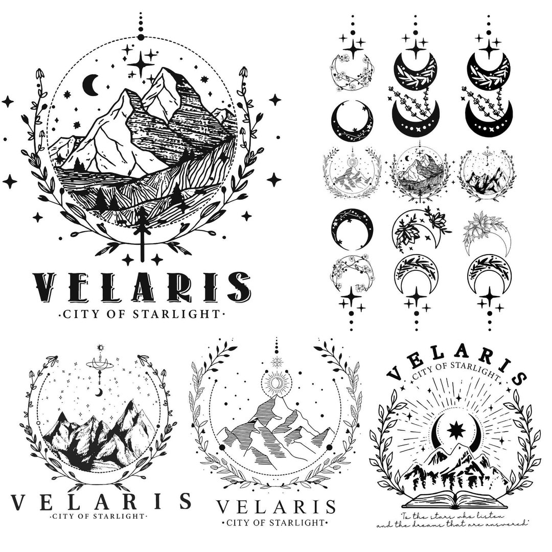 Velaris City of Starlight ACOTAR Svg Bundle, to the Stars City of ...