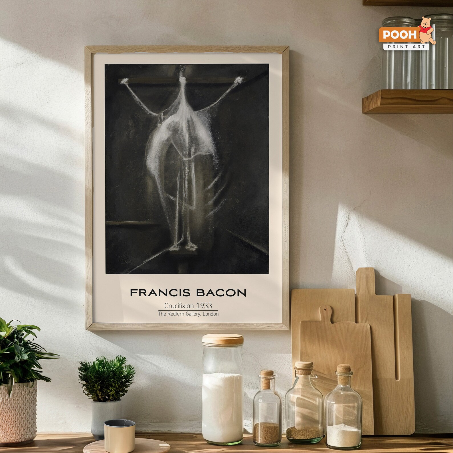 Francis Bacon Print,gallery Wall Art,exhibition Poster,mid Century ...