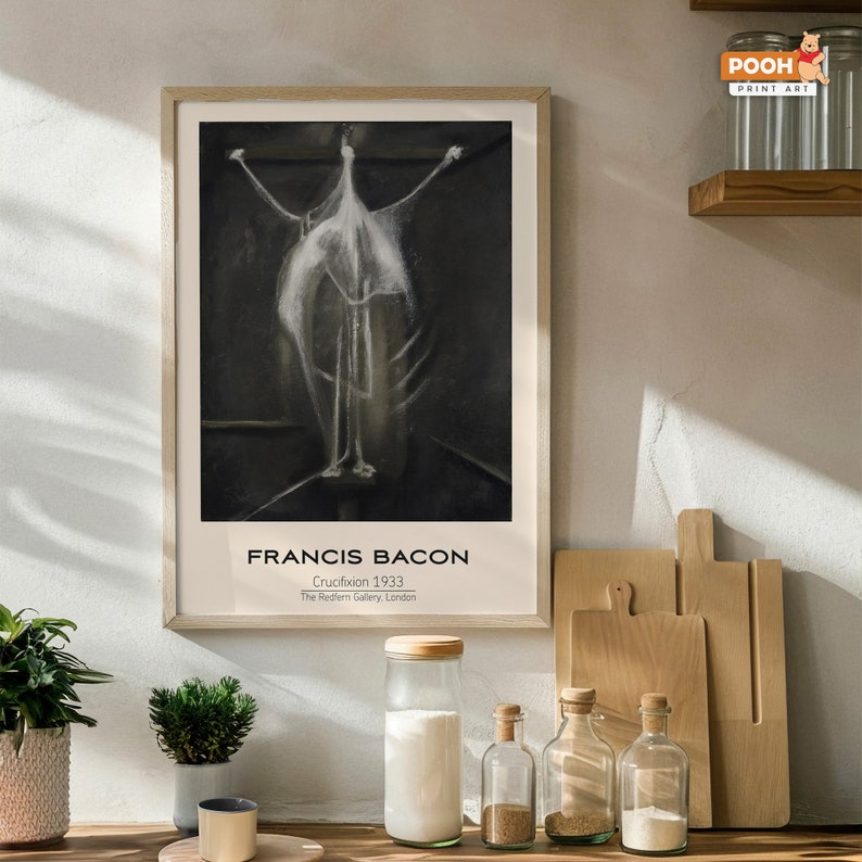 Francis Bacon Print,gallery Wall Art,exhibition Poster,mid Century ...