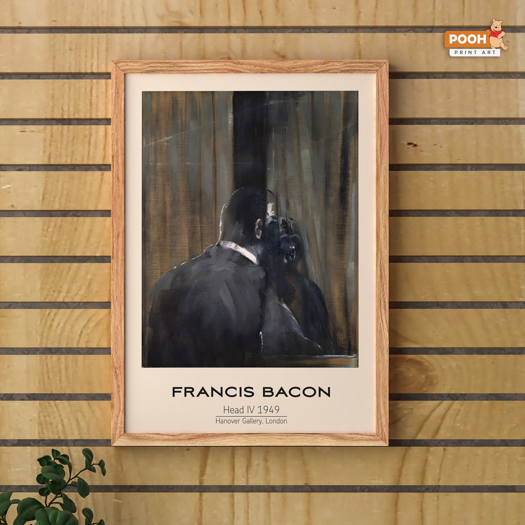 Francis Bacon Poster,exhibition Poster,vintage Wall Art,mid Century ...