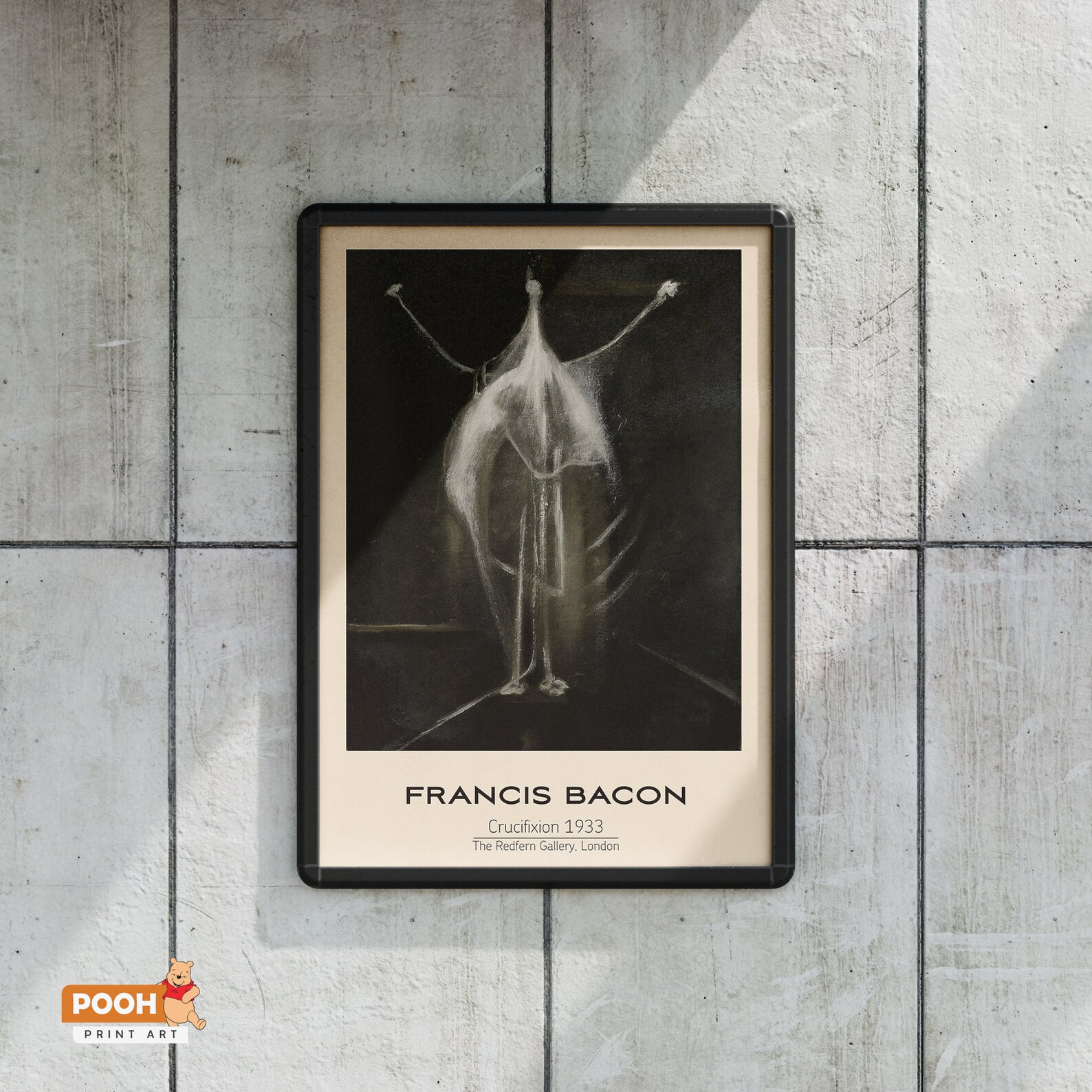 Francis Bacon Print,gallery Wall Art,exhibition Poster,mid Century ...