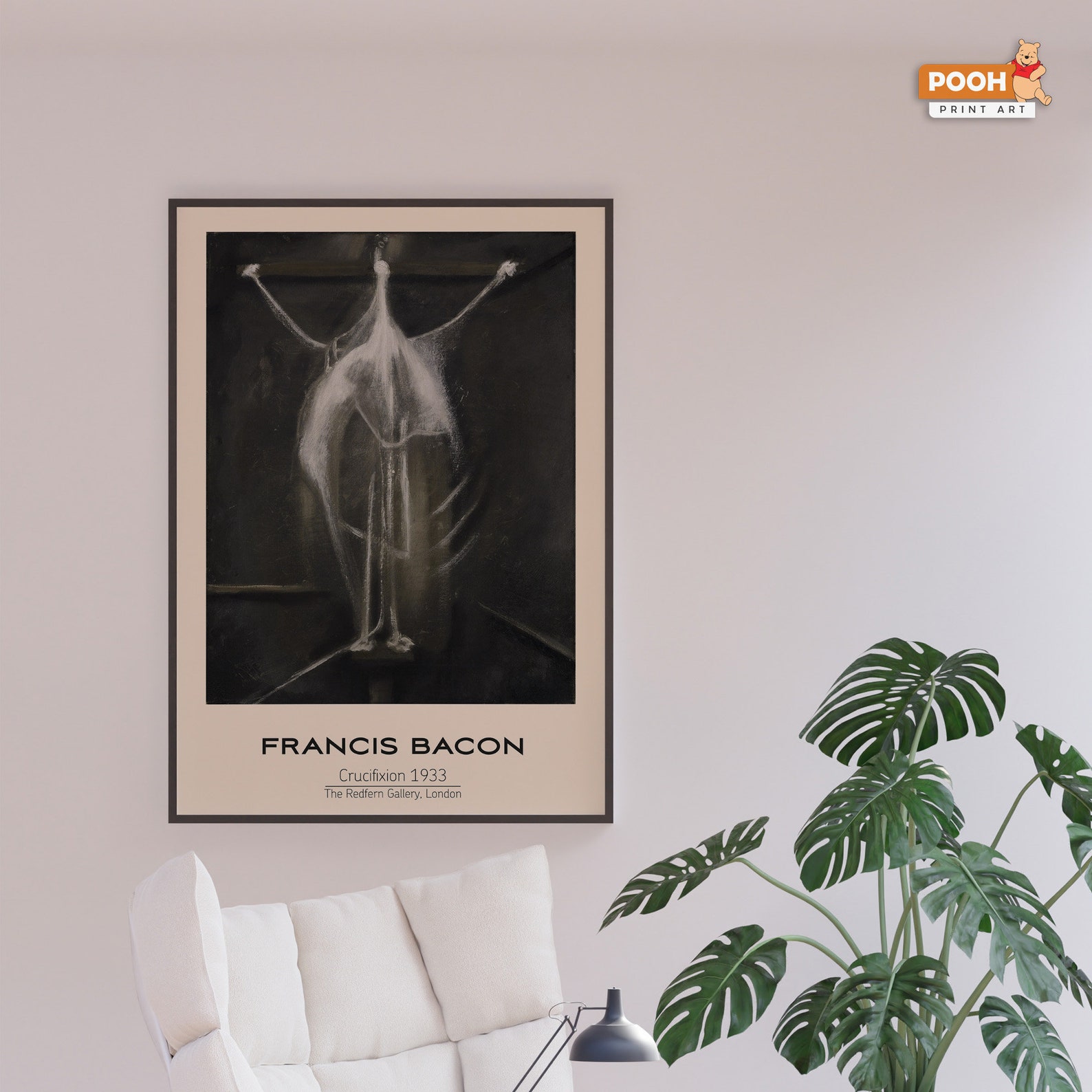 Francis Bacon Print,gallery Wall Art,exhibition Poster,mid Century ...