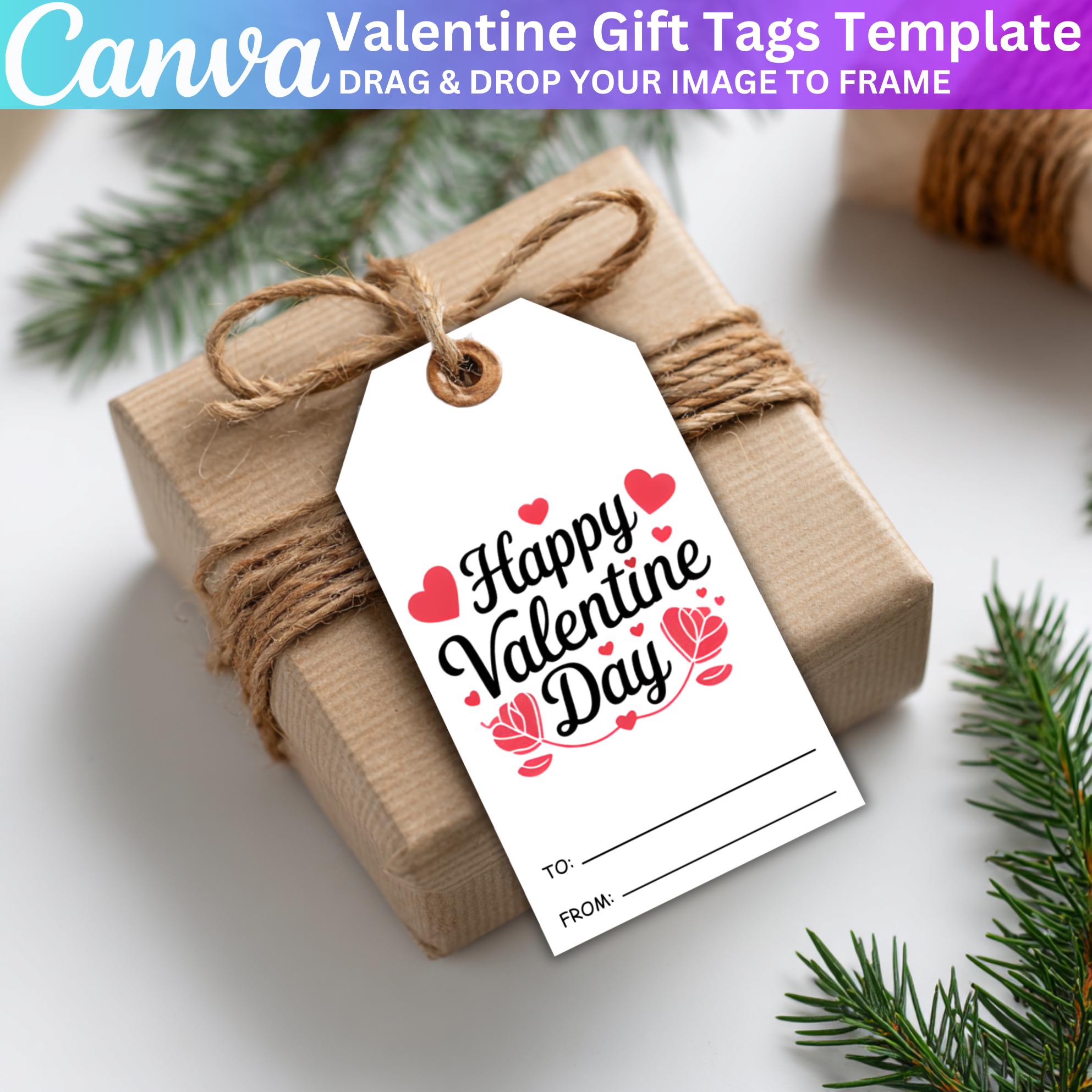 10editable Valentine’s Day Gift Tags, Valentine Tags for School ...