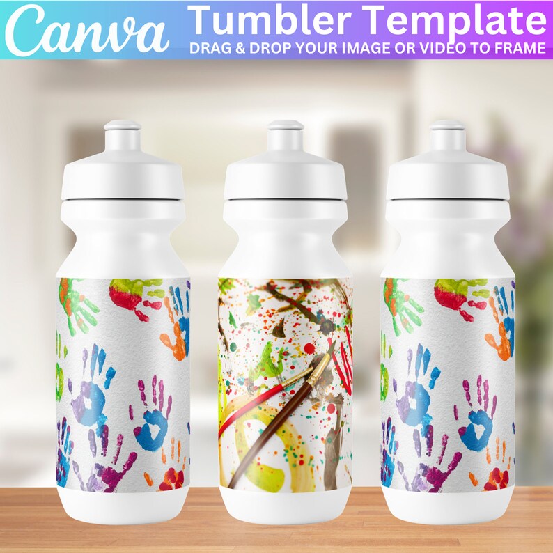 Tumbler Template Bundle, Tumbler Canva Editable Template, 40oz Tumbler ...