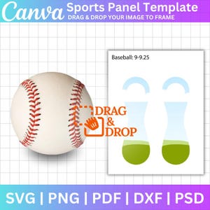 Sports Panel Canva Editable Template Bundle, Football Panel Template ...