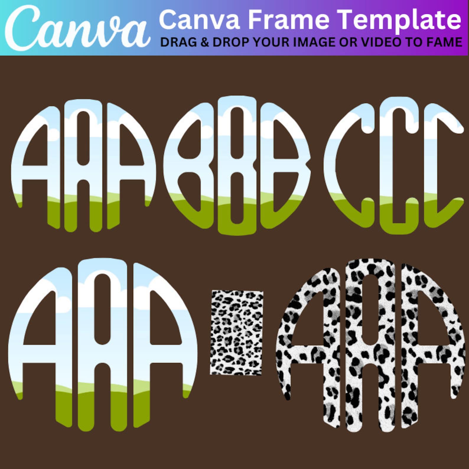canva-alphabets-template-canva-alphabet-font-canva-frame-template