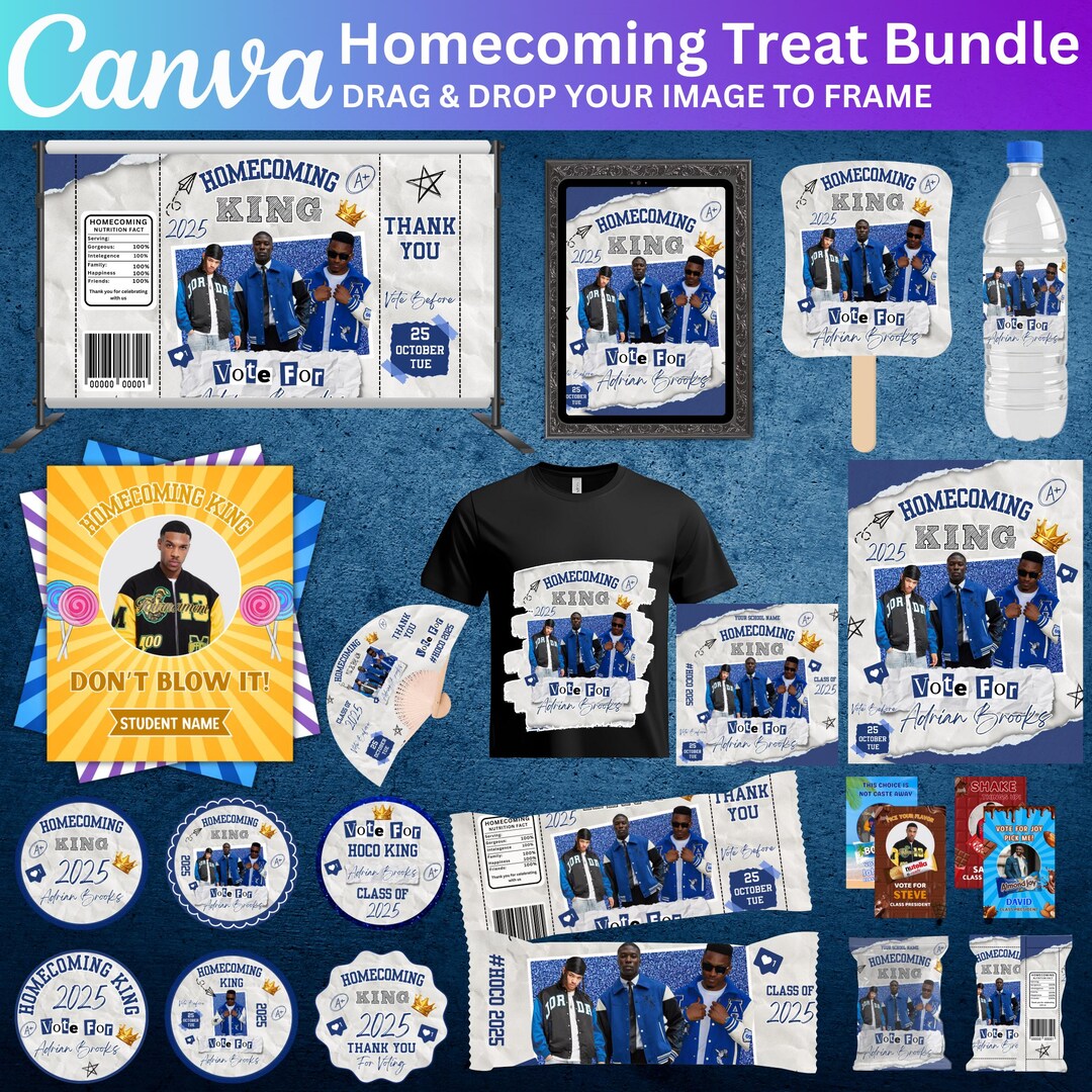 Homecoming Campaign Treat Bundle, Vote for Mean King, Homecoming ...