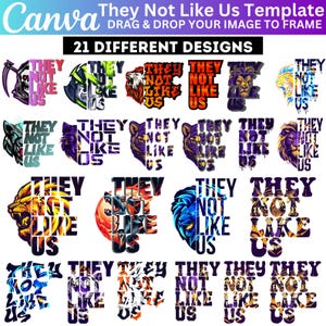 21 They Not Like Us Canva Editable Design, Drag and Drop Your Design ...