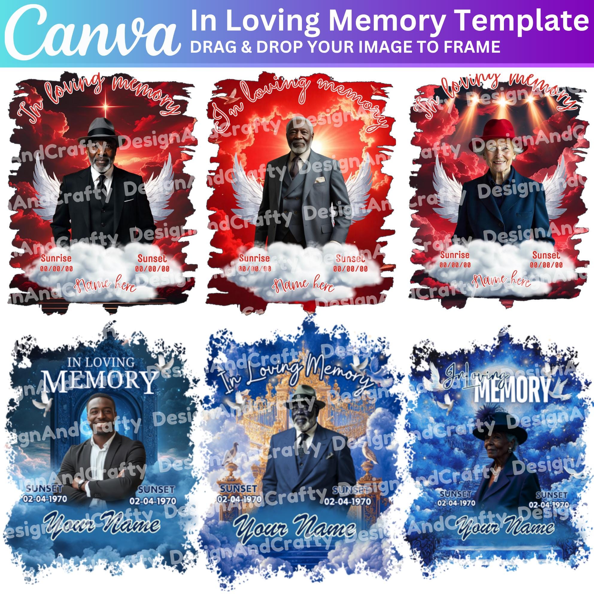 In Loving Memory Design Canva Editable T Shirt, Long Live Memorial ...