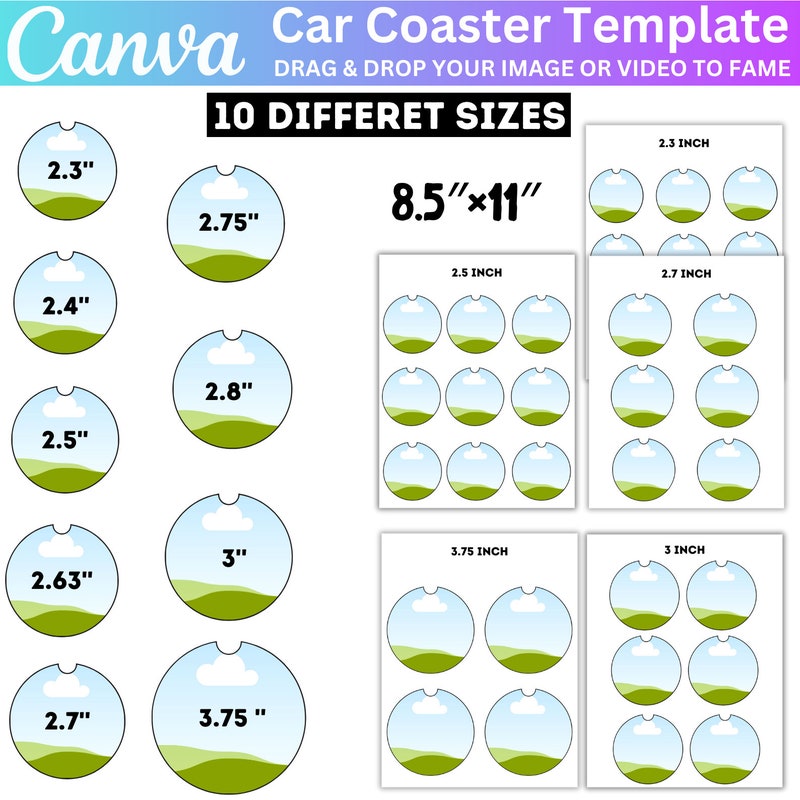 Car Coaster - Etsy