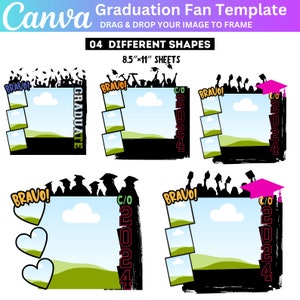180 Grad Paddle 2024 Canva Editable Mega Bundle, Fan Class of 2024 ...