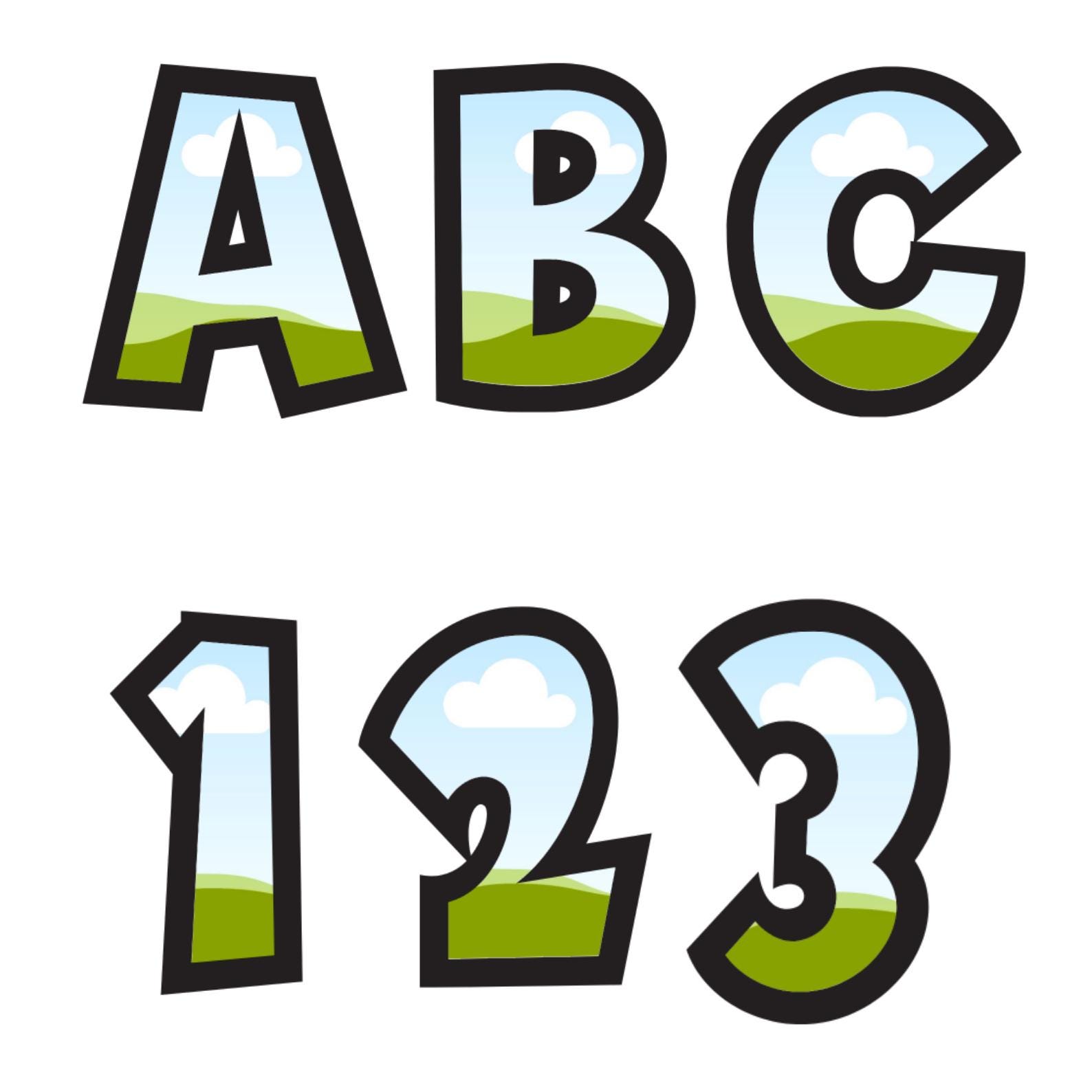 Editable Canva Letters & Number Template, Canva Drag and Drop Alphabet ...