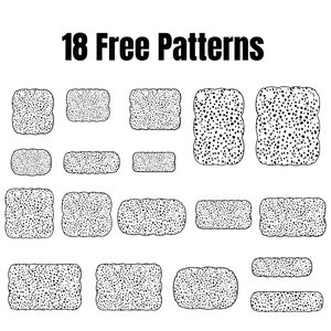 Alpha Doodle Dots Letters Svg Png Bundle, Custom Dot Dalmatian Alphabet ...