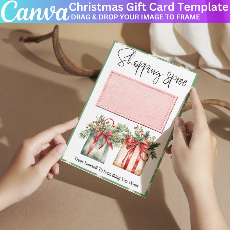 50 Christmas Gift Card Book Template, Printable Christmas Gift Cards ...