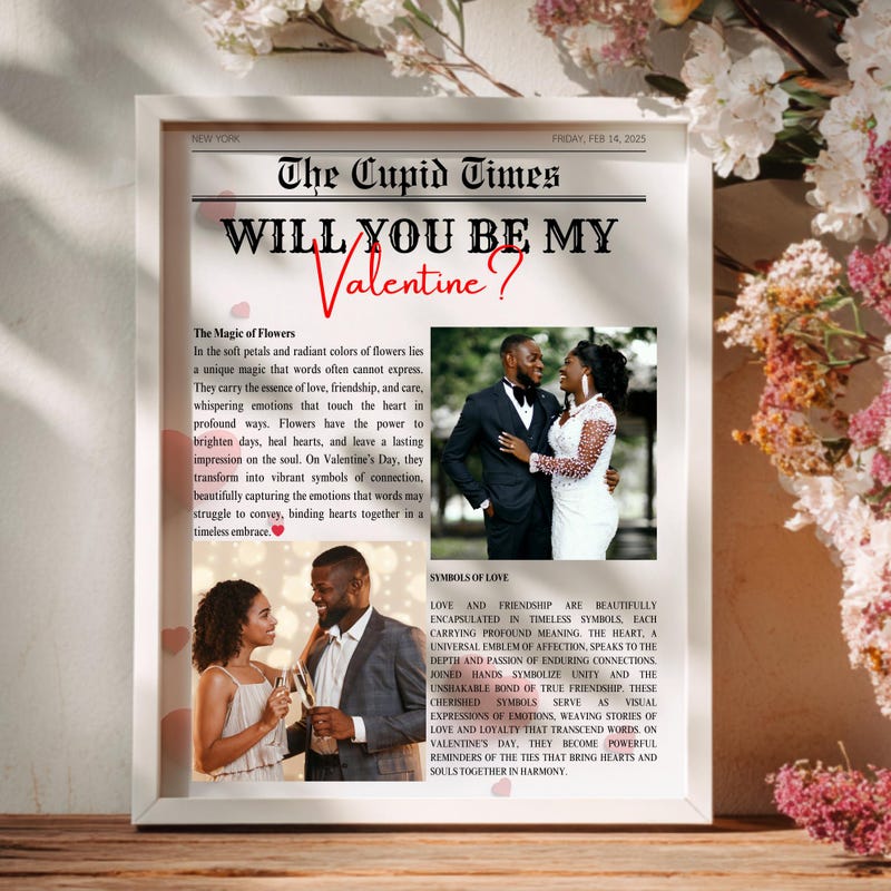 The Cupid Times Template - Etsy