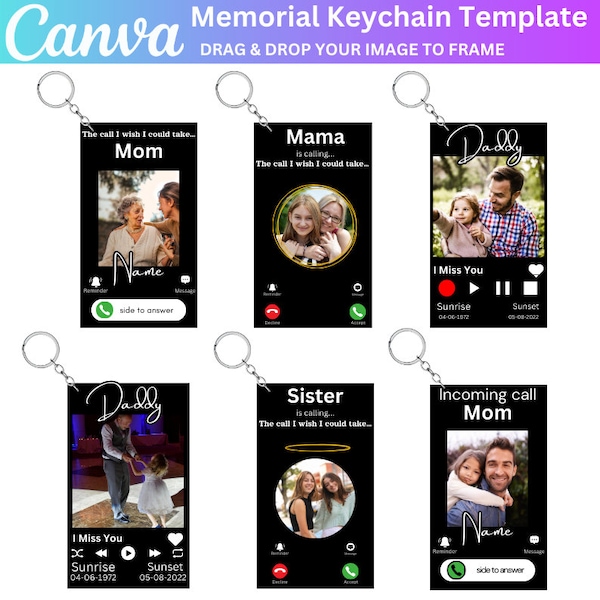 Custom Keychain - Etsy