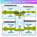 Treat Bag Toppers Canva Template Bundle, Editable Treat Bag Topper ...