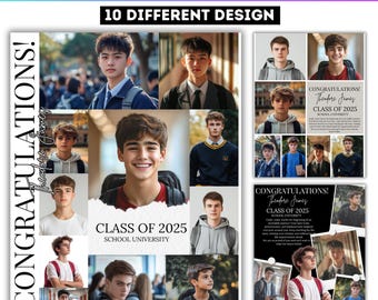 Yearbook Ad Canva Editable Template, Senior Yearbook Ad Template ...