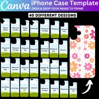 SVG Apple iPhone 16 Pro Max Skin Template - Full Wrap Skin Cutting ...