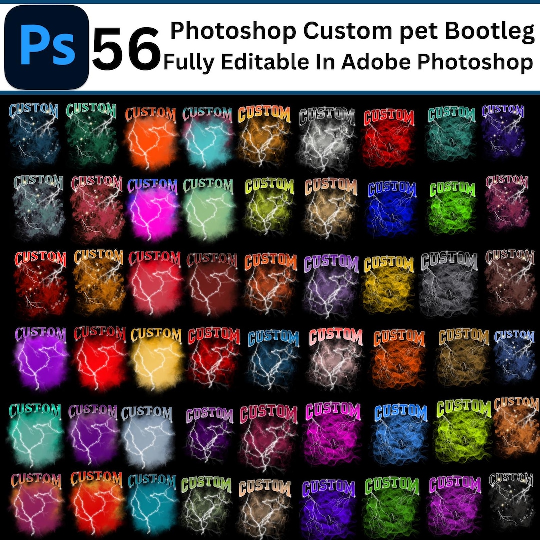 56 Custom Bootleg Rap Tee PSD Bundle, Photoshop Hip-hop T-shirt ...