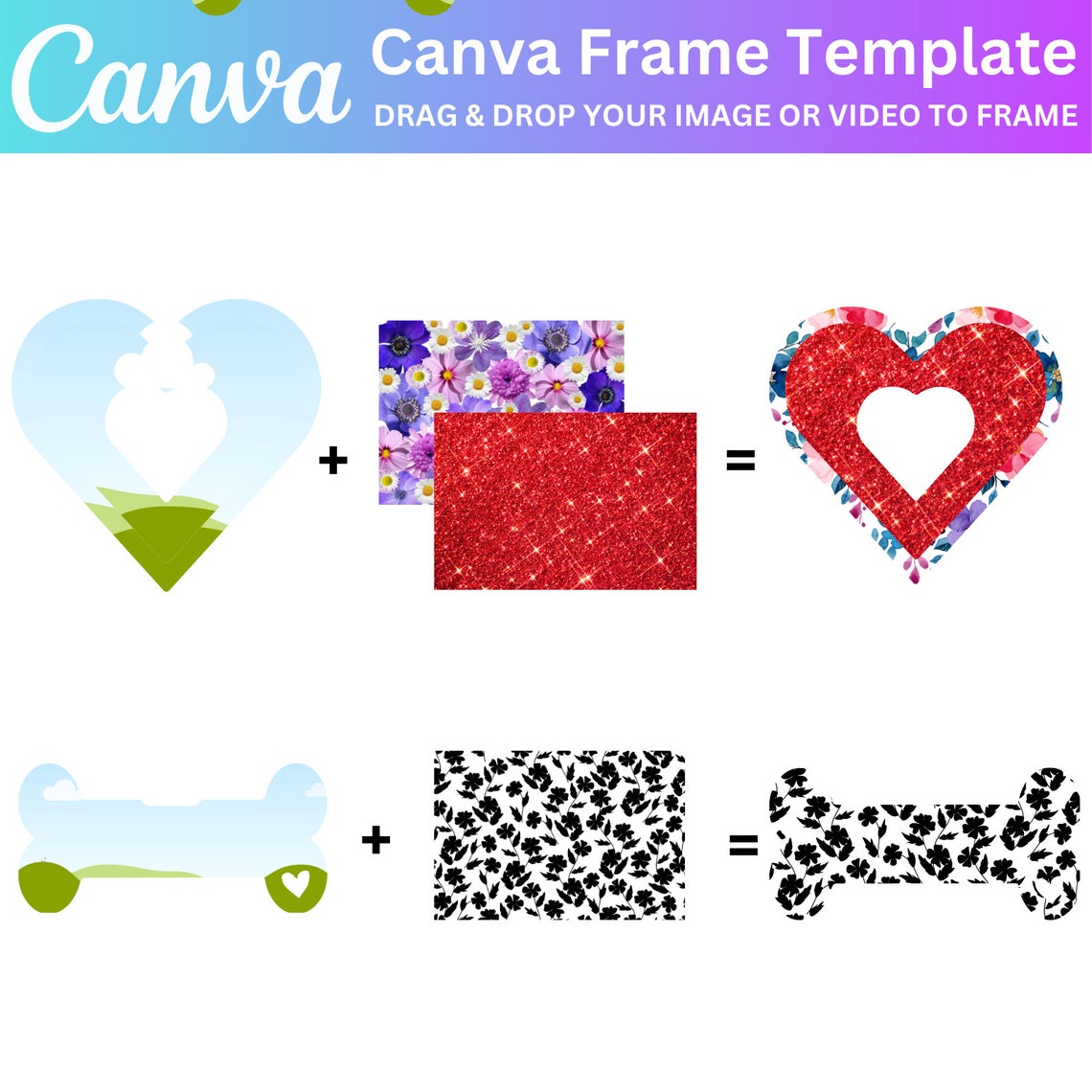 Design Your Own Dog Tag on Canva, Dog Tag Canva Template, Editable ...