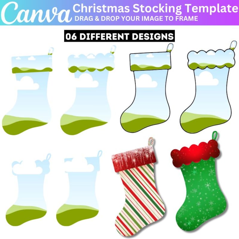 Knitted Stocking Sack - Etsy