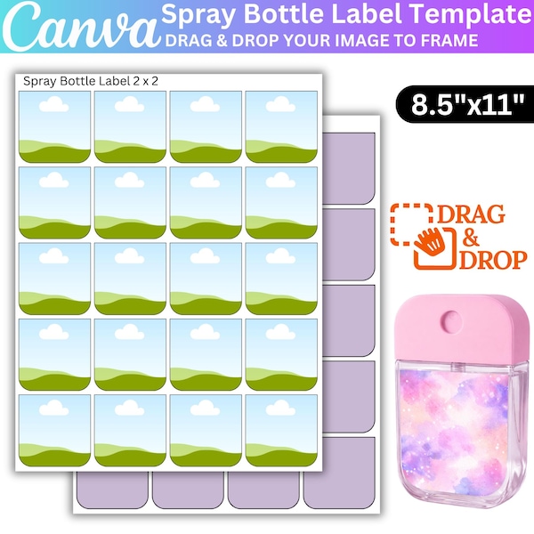 Bleach Bottle Labels - Etsy