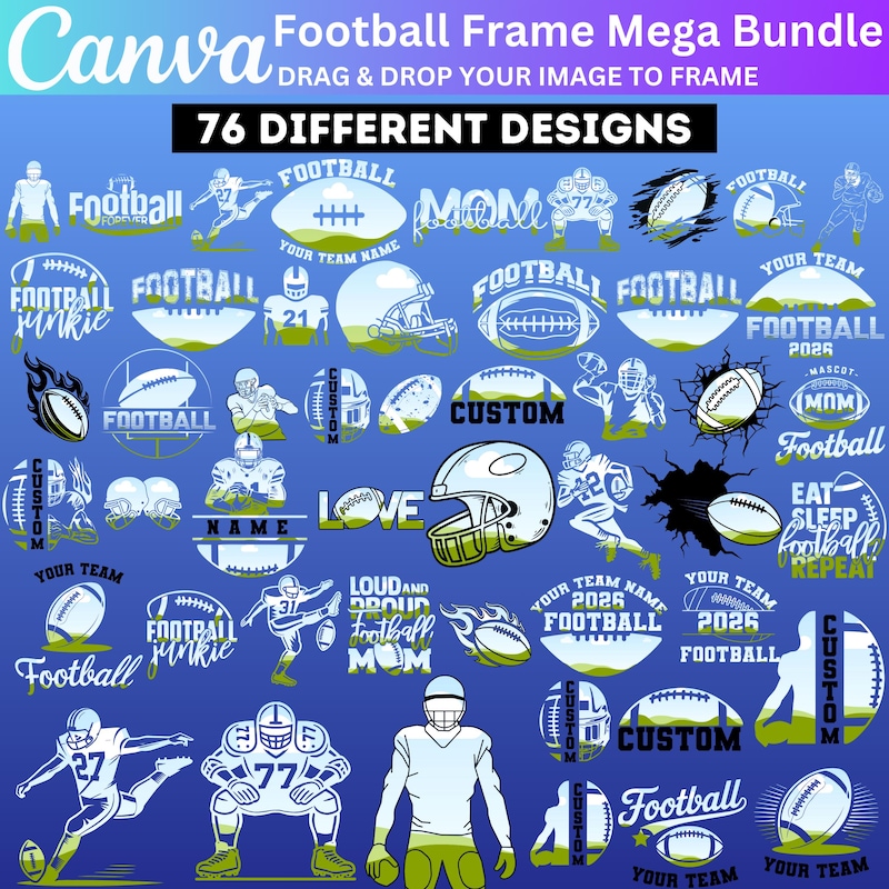 Football Uniform Frame - Etsy