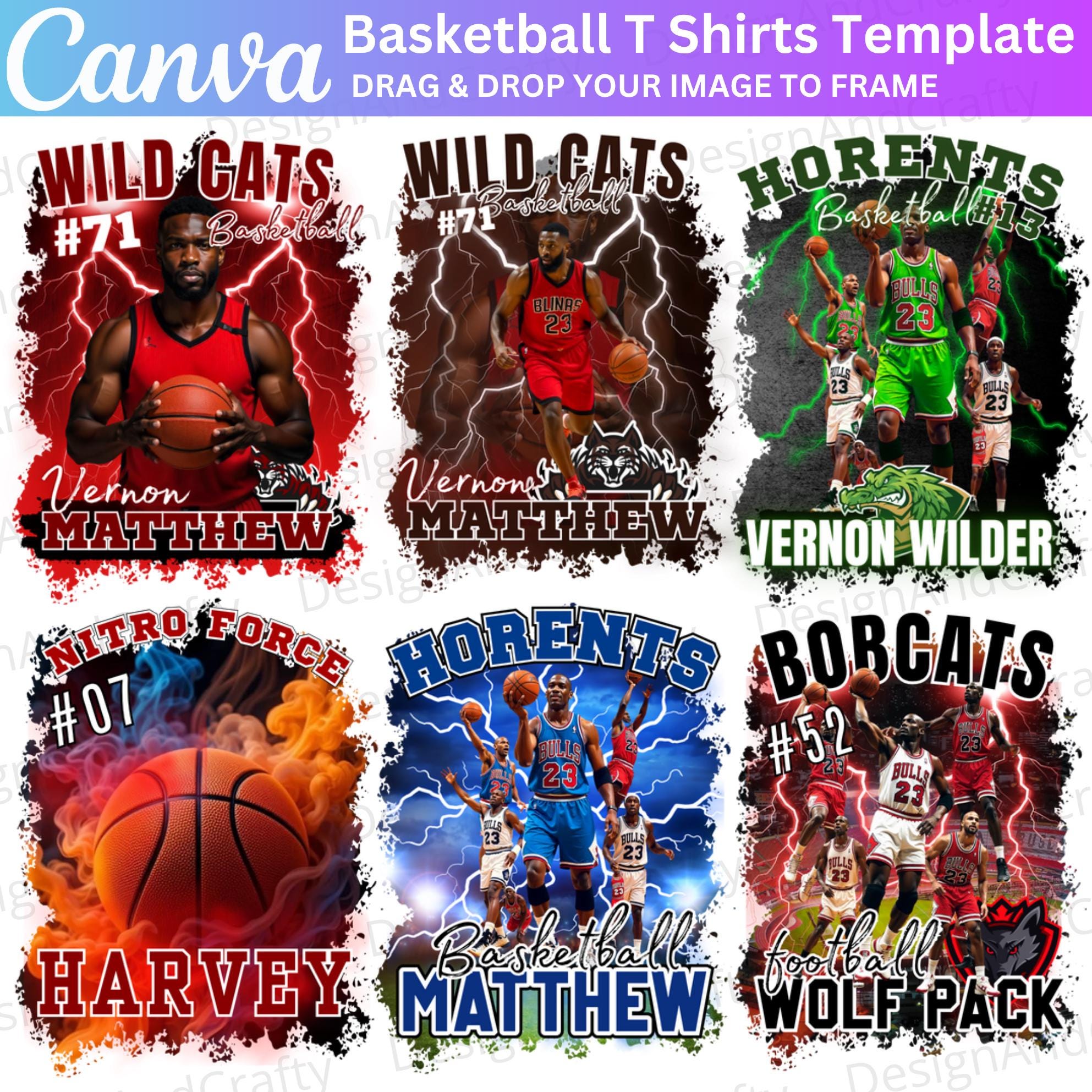 30 Basketball T Shirt Canva Editable Template, Bootleg Rap Tee Canva ...