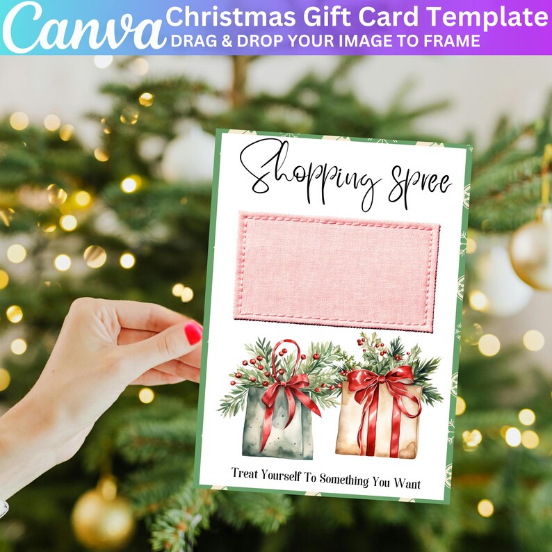50 Christmas Gift Card Book Template, Printable Christmas Gift Cards ...