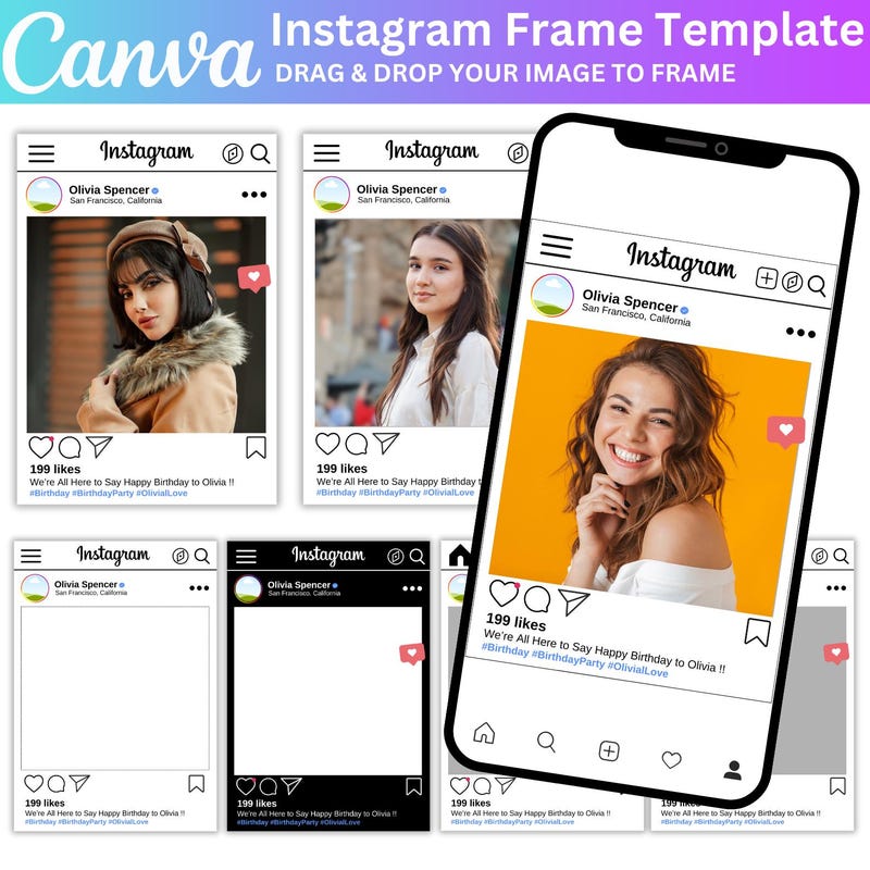 Instagram Photo Frame Prop - Etsy