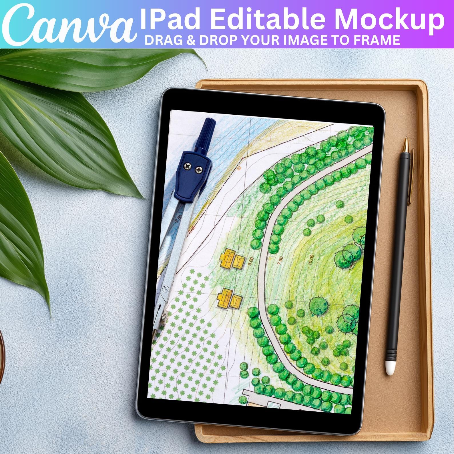 32 iPad Canva Mockup, Canva Editable Ebook Tablets Mockup, Tablet ...