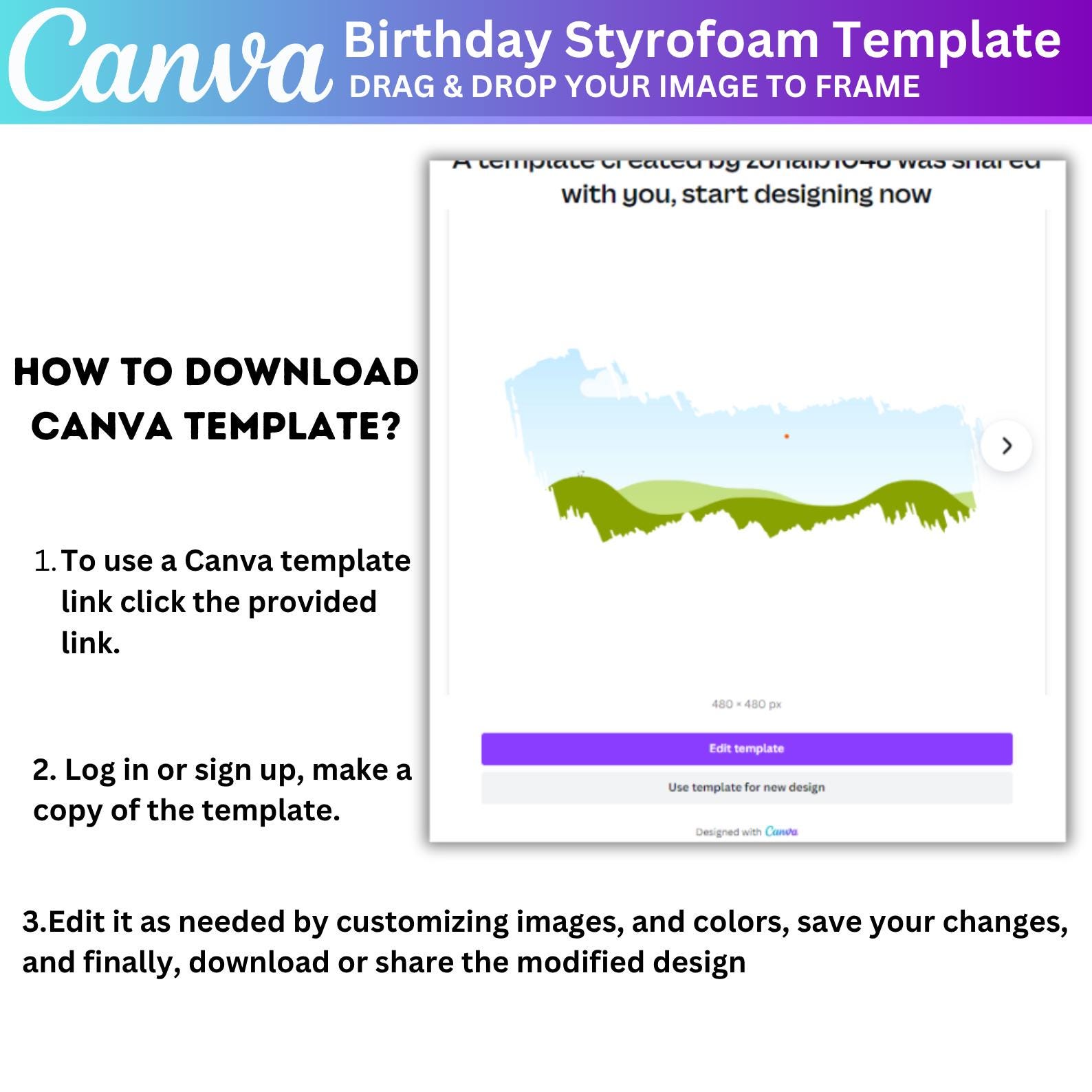 30 Birthday Styrofoam Shot Glas Canva Template, Birthday Design Bundle ...