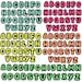 Alpha Doodle Dots Letters Svg Png Bundle, Custom Dot Dalmatian Alphabet ...
