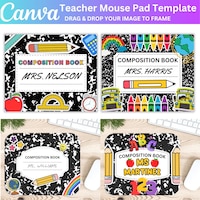 Teacher Note Paper Printable Blank & Lined School Notes Tropical ...