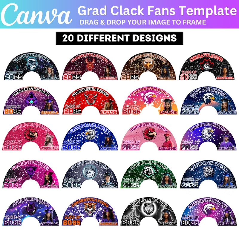 Custom Clack Fans - Etsy