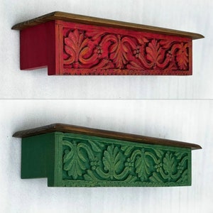 Wooden Shelf/wooden Shelve/flower Shelf/wall Hangings/wall Shelf ...