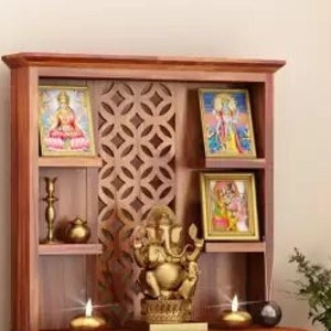 36 H X27 W X10 D Wood Temple/home Temple/temple Mandir Stand/wood ...