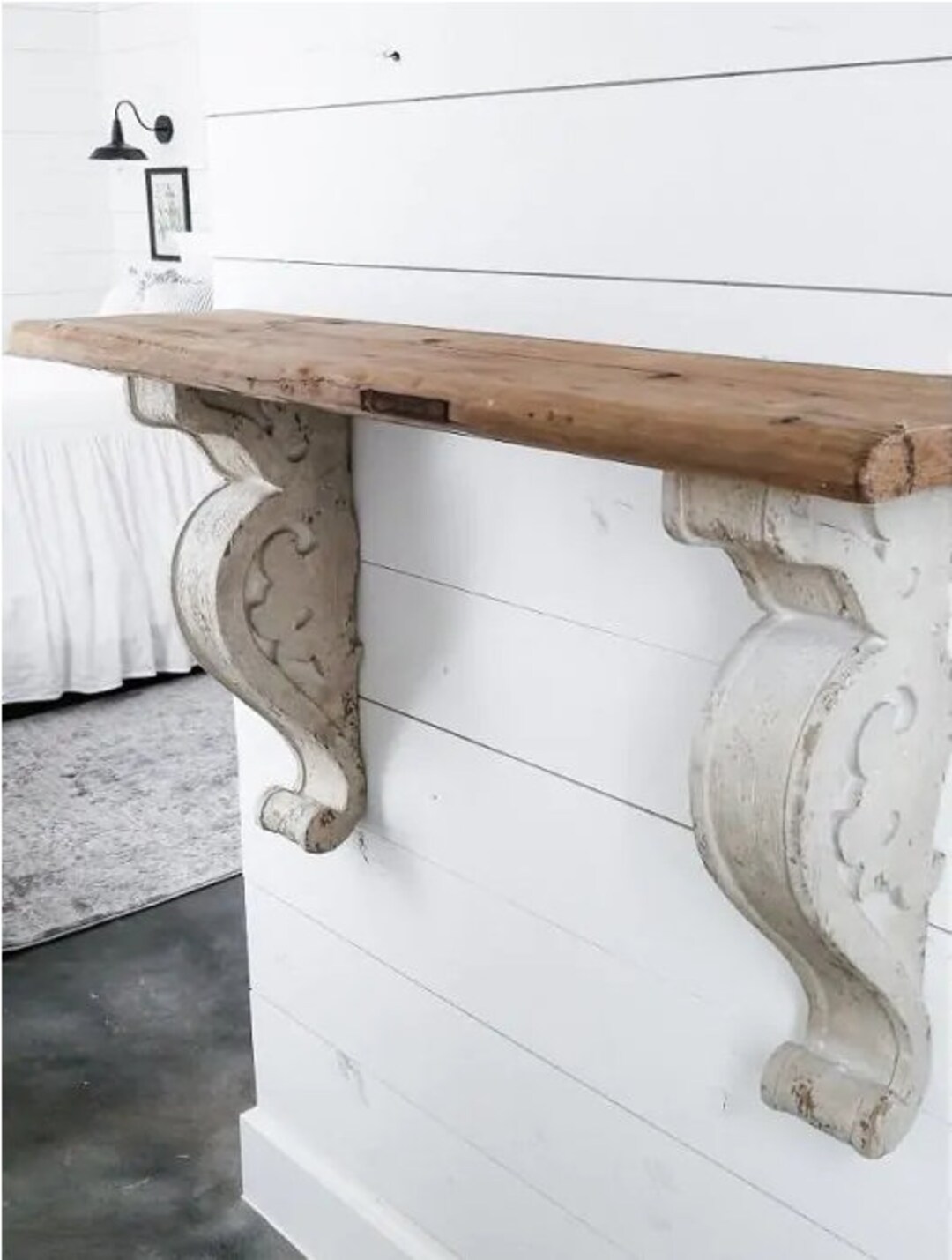 Handmade Wooden Wall Corbels Wood Carving Wall Shelf/wall Bracket Wood ...