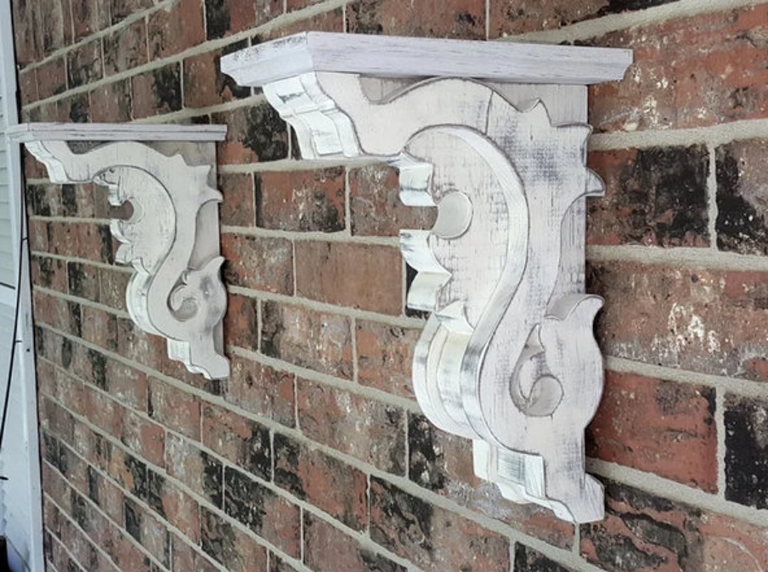 Set of 2 Pic Munich Corbel, Victorian Corbel, Farmhouse Corbel, Country ...